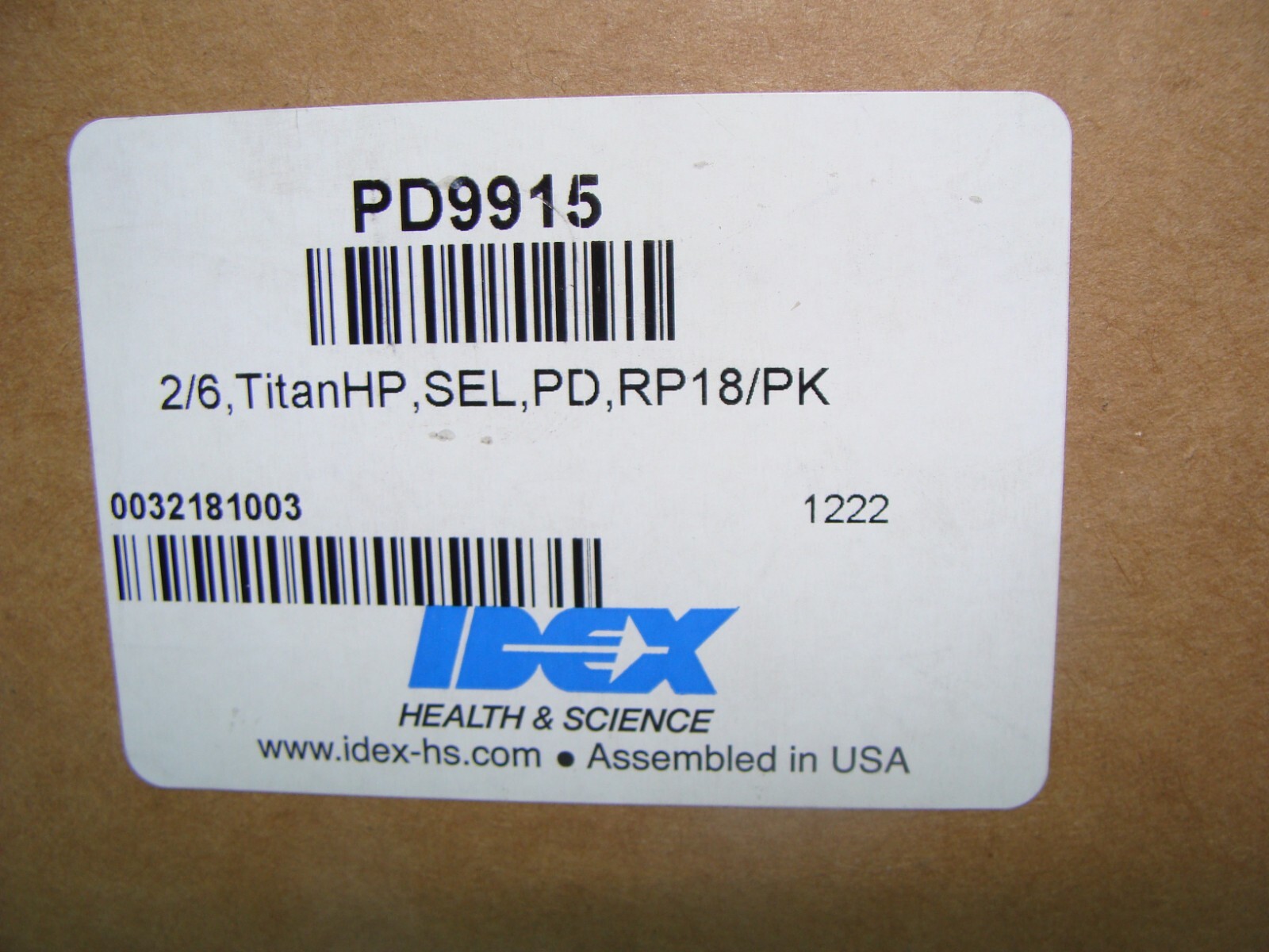 Thermo Scientific 6-Port, Rheo, Titan,Pod P/N 075971 Idex PD9915 | eBay