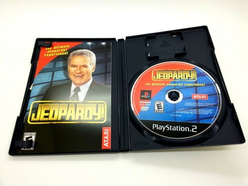 Jeopardy VIDEO GAME SHOW for PS2 (Sony Playstation 2, 2003) Alex Trabek ...