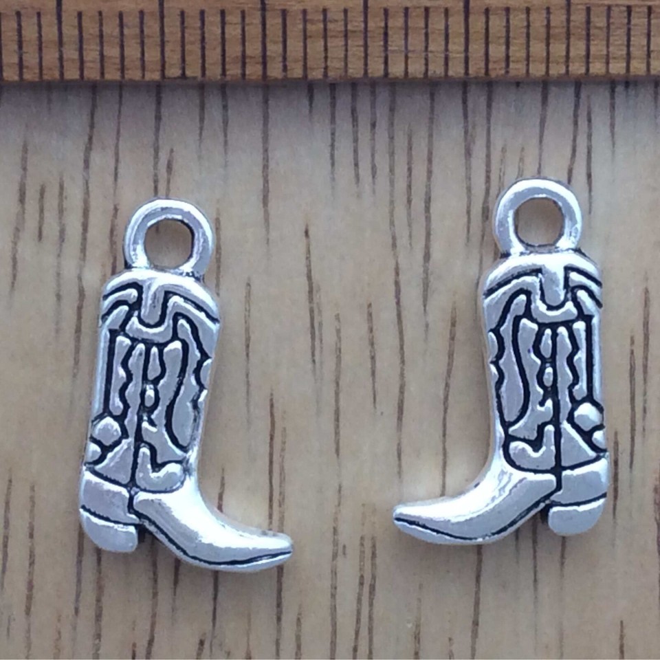 10/pk Cowboy Boot Charms | eBay