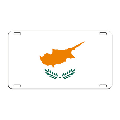 Cyprus Country Flag License Plate Home Wall Decor Novelty Aluminum ...
