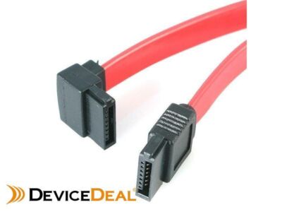 StarTech 12in SATA to Left Angle SATA Serial ATA Cable - SATA12LA1 ...