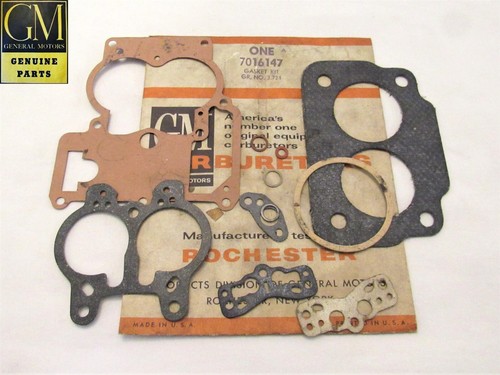 NOS 1959-65 Pontiac GTO T/8 P/8 V8 389 Tri-Power 2BC Carb Rochester Kit ...