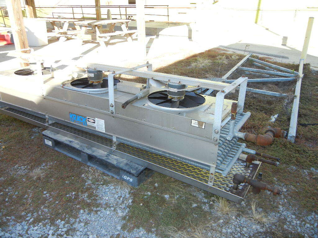 Krack Ammonia Cooler (NH3). Model BTRS-38-RBA0HGS has (3) 1/6 HP, 115 ...