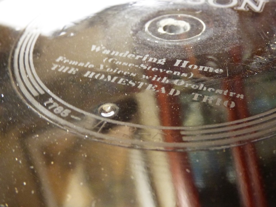 Antique 1912-1921 Edison Diamond Record Thick Disc Phonograph 50773 ...