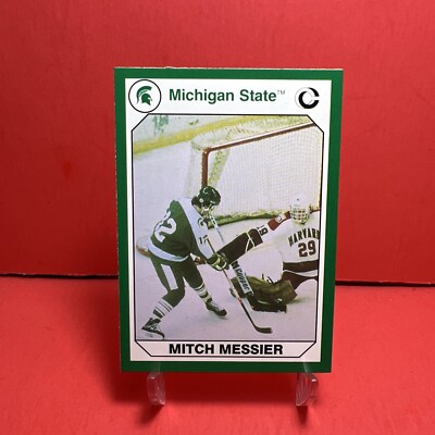 1990 Collegiate Collection Michigan State Spartans Mitch Messier #187 ...