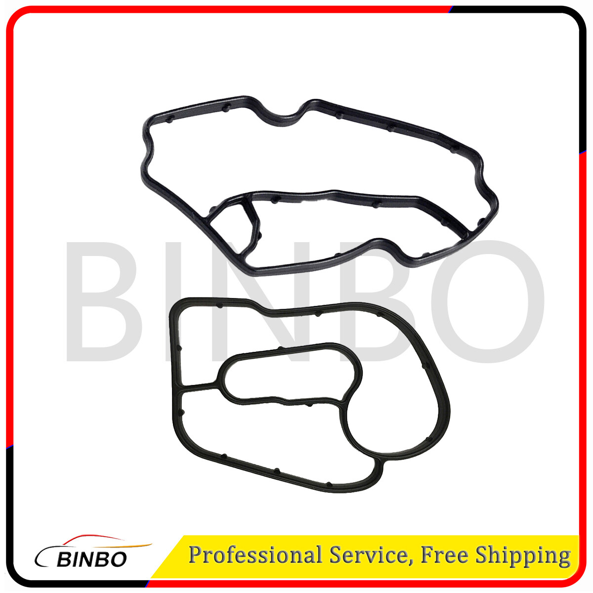 Set 2Pcs Oil Filter Housing Gasket for Benz ML320 R320 Dodge Sprinter ...