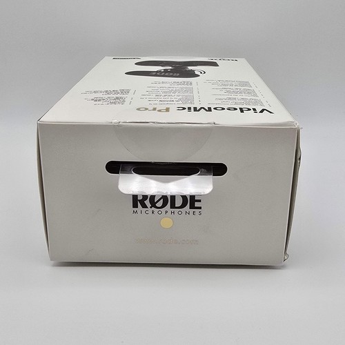 Rode VIDEOMICPRO-R Mic Pro Condenser Wired Professional Microphone for ...