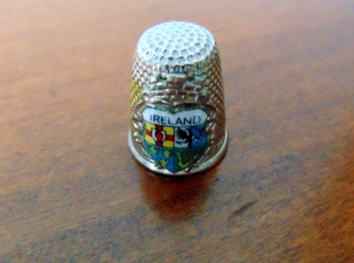 Vintage Ireland Irish Metal Collectable Thimble | eBay