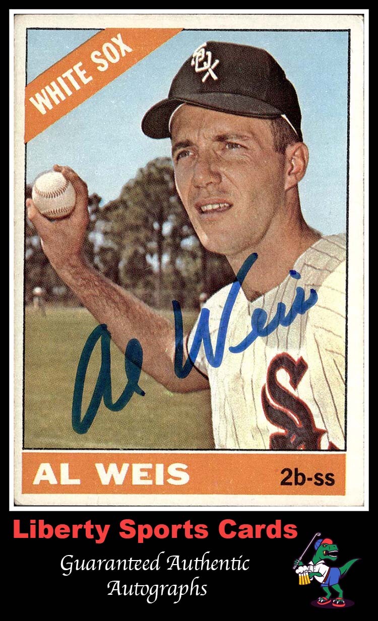 1966 Topps Al Weis #66 Authentic Autographed Card Chicago White Sox | eBay