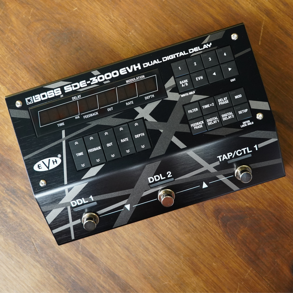 BOSS SDE-3000EVH Dual Digital Delay EVH Eddie Van Halen | eBay