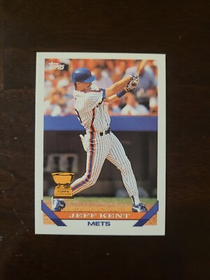 1993 Topps Jeff Kent #703 New York Mets All-Star Rookie | eBay