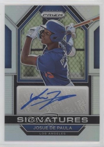 2023 Panini Prizm Signatures Silver Prizm Josue De Paula #SIG-JDP Auto ...