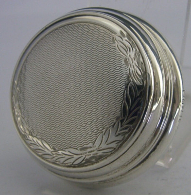Boxes - Solid Silver Snuff Box Birmingham