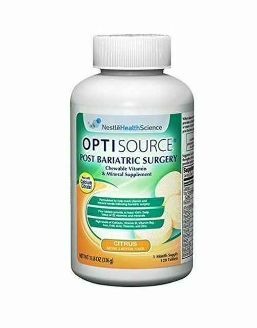 Optisource N1-0ISI-YFK5 Citurs Vitamin and Mineral Supplement - 120 ...
