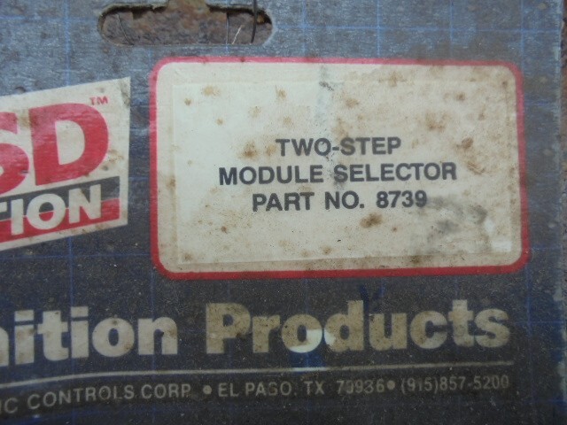 MSD 8739 2 Step IMCA IHRA NHRA WISSOTA Rat Rod ASA UMP LMS NASCAR ARCA ...