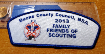 BSA Bucks County Council, Pennsylvania, CSP SA-113 FOS 2013 campaign ...