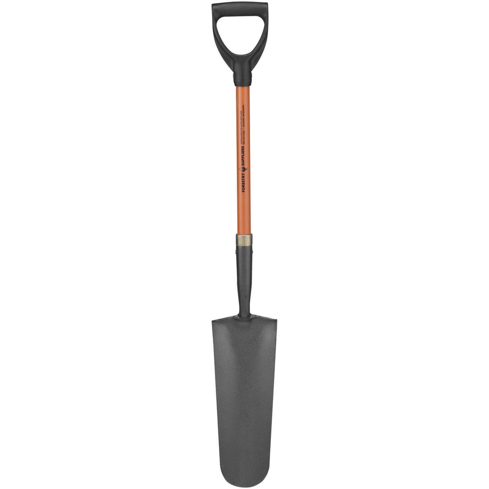 Forestry Suppliers Solid Shank Drain Spade/Sharp Shooter Shovel 16 ...