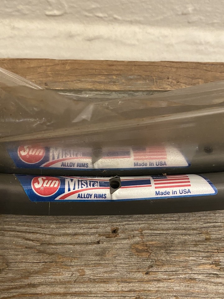 NOS / NIP Vintage Sun Mistral Aero Tubular Rims - 36H - 700c | eBay