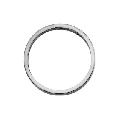 Round Split Key Ring In Sterling Silver (31.75mm) | eBay