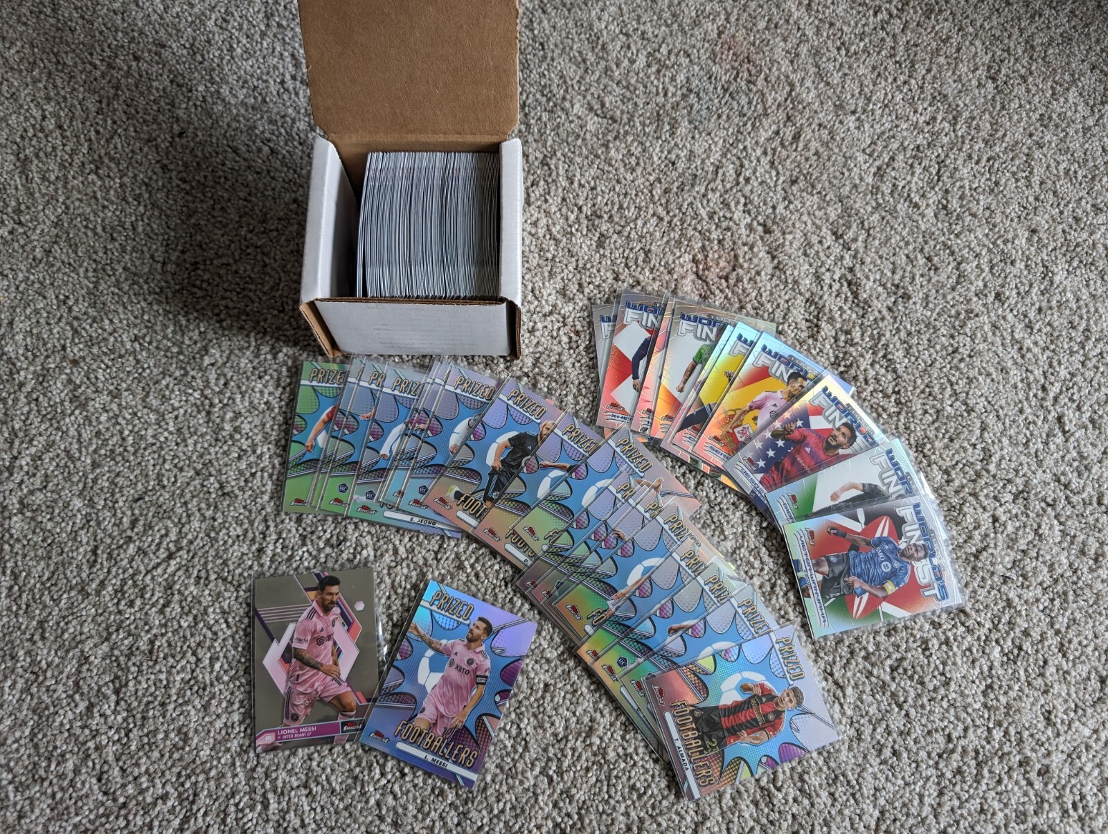 2023 Topps Finest MLS Complete Set & Insert Sets (130 Cards) 2x Messi ...