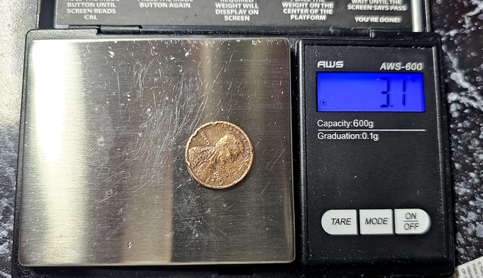 ***RARE*** 1983 D LINCOLN TRANSITIONAL ERROR PENNY IS 3.1 GRAMS / NOT 2 ...