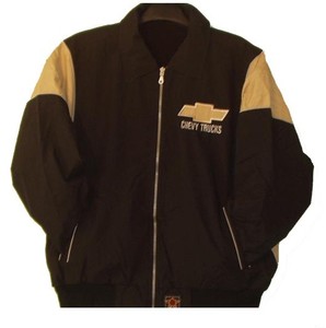 Chevy Truck Fleece Jacket Reversible Zipper Cotton M JH Design | eBay