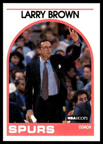 1989 Hoops #102 Larry Brown - San Antonio Spurs | eBay