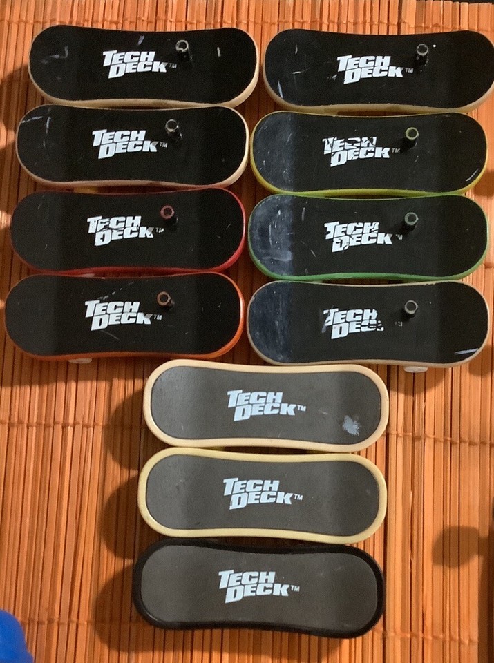 VINTAGE G1 TECH DECK CREW DUDES Figures + PEG BOARDS LOT X CONCEPTS | eBay