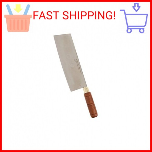 Winco Blade Chinese Cleaver w/ wooden handle – blade 8”x3 ½” overall ...