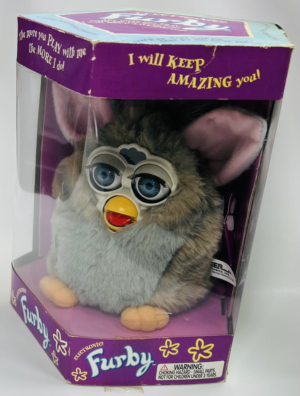 Furby Original 1998 First Edition Electronic Model 70-800 Gray Wolf Sealed New | eBay