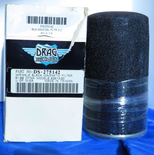 Harley Davidson Dyna Vtg NOS V-Twin Spin On Long Oil Filter Black 91-98 ...