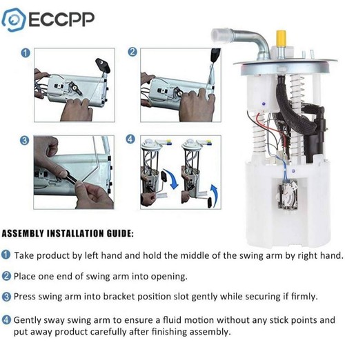 Electric Fuel Pump Module Assembly replaces OEM E3707M (see description ...
