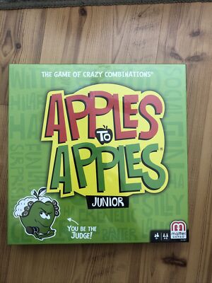 Mattel Games Apples to Apples Junior: The Game of Crazy Comparisons ...