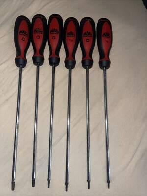 Mac Tools Torx Driver Long Reach Soft Grip Handles T30, T27, T25, T20 ...