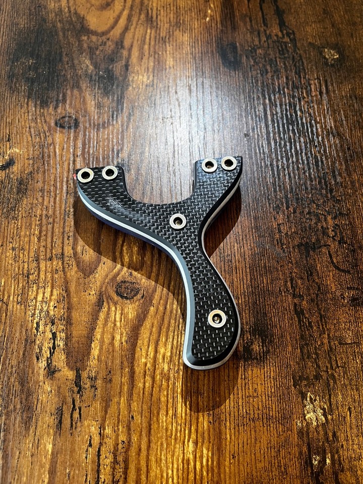 Handmade Carbon Fibre Catapult / Slingshot – Lightweight & Durable (No ...