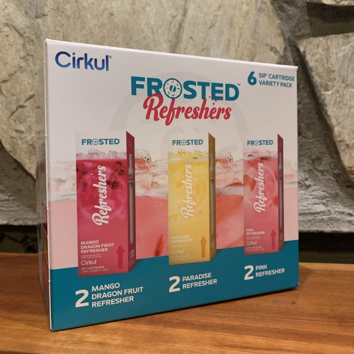 Cirkul frosted Refreshers 6 PACK Mango Dragon, Fruit, Paradise, Pink ...
