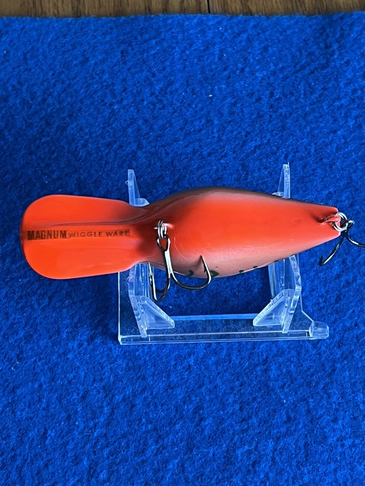 Vintage Storm Pre Rapala Magnum Wiggle Wart Fishing Lure Custom Painted ...