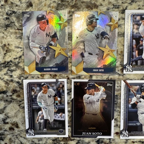 2025 Topps Series 1 New York Yankees Judge Soto Stanton Rice Rizzo ...