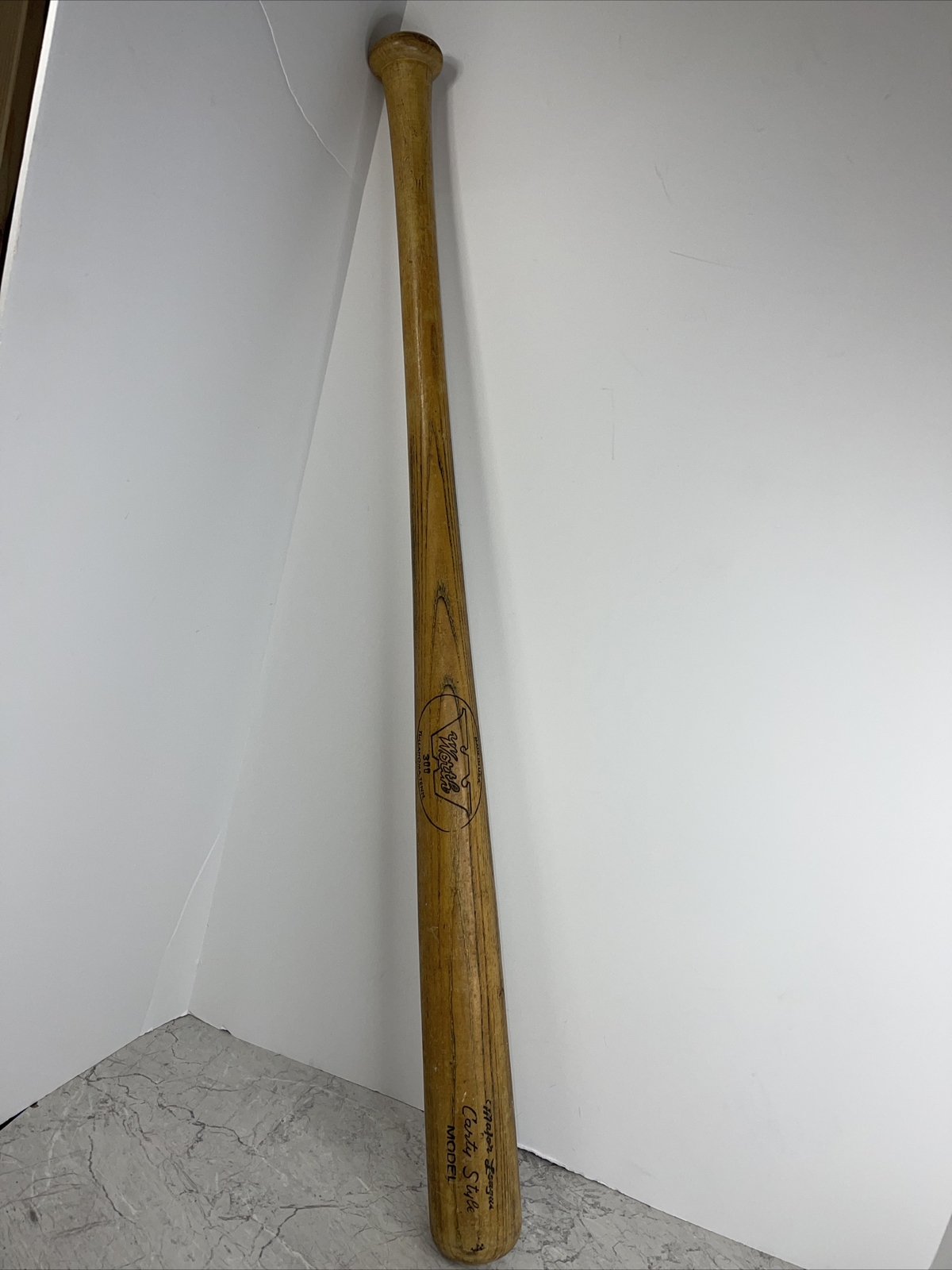 VINTAGE WORTH 300 33" CARTY STYLE WOOD BASEBALL BAT TULLAHOMA TENN | eBay