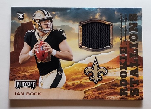 Ian Book 2021 Panini Playoff Rookie Stallions #RS-IBO New Orleans ...