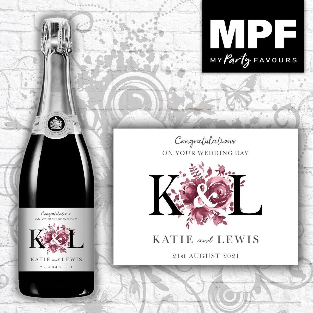 Personalized Wedding Champagne Bottle Clever Ways To Customize Wine