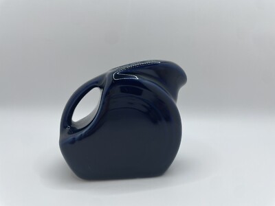 Fiestaware Mini Disk Pitcher Cobalt Blue | eBay