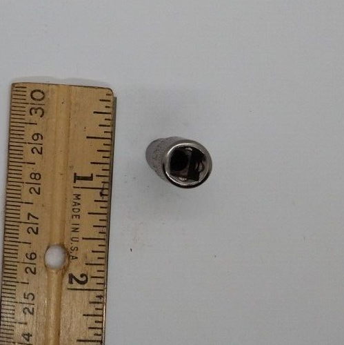Craftsman 1/4" Drive 6 Point Socket Shallow Metric Inverted 43511 G2 5 ...