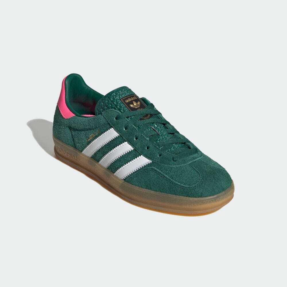 adidas Originals Gazelle Indoor IG5929 College Green men's woman shoes ...