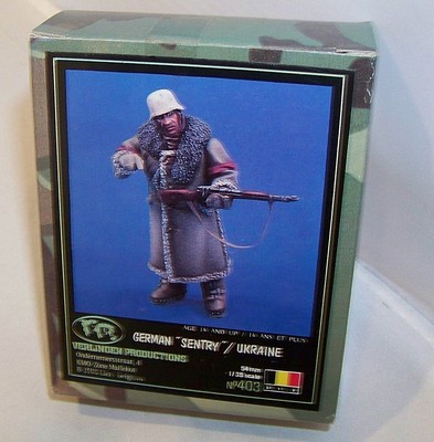 VERLINDEN 1:35 GERMAN SENTRY UKRANE WINTER WWII RESIN FIGURE KIT 403 ...