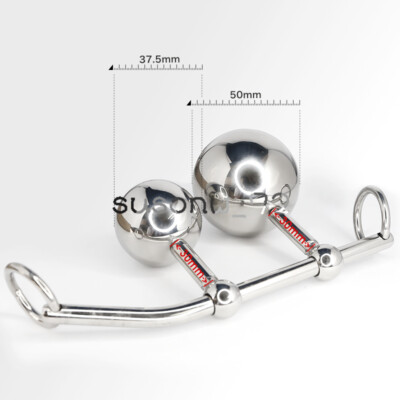 Double Female Ball Plugs Steel Chastity Belts Rope Hooks Locking ...