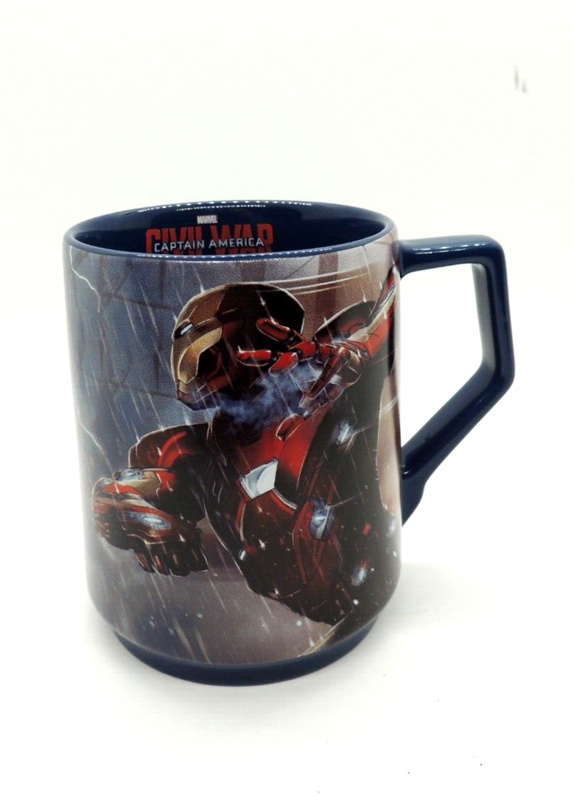 Disney Store Marvel Captain America Iron Man Civil War Mug Coffee Cup ...