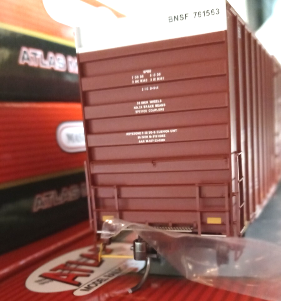 Atlas HO Master Line 60ft Gunderson Boxcar Select Road Name / # BNSF ...