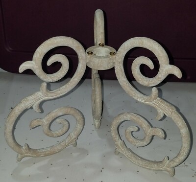 New Concord Decorative 7.5" Tall Ceiling Fan Scroll Kit Sand Washed AC ...
