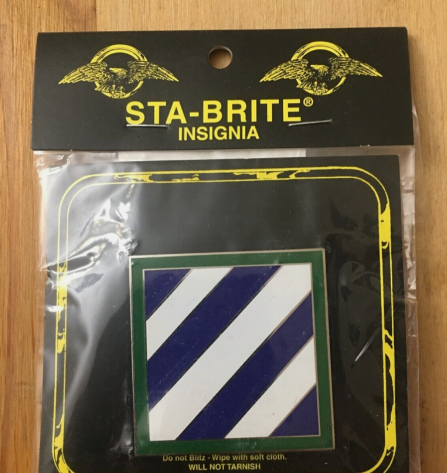 US Army Combat Service Identification Badge CSIB 3rd Infantry Division ...